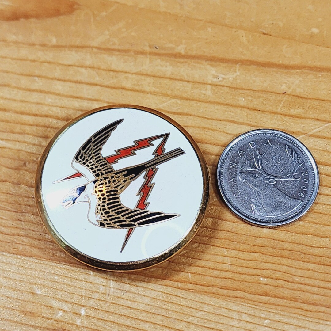 Canadian Forces RCAF Air Defense Command Pocket Badge - Brooch Pin ...