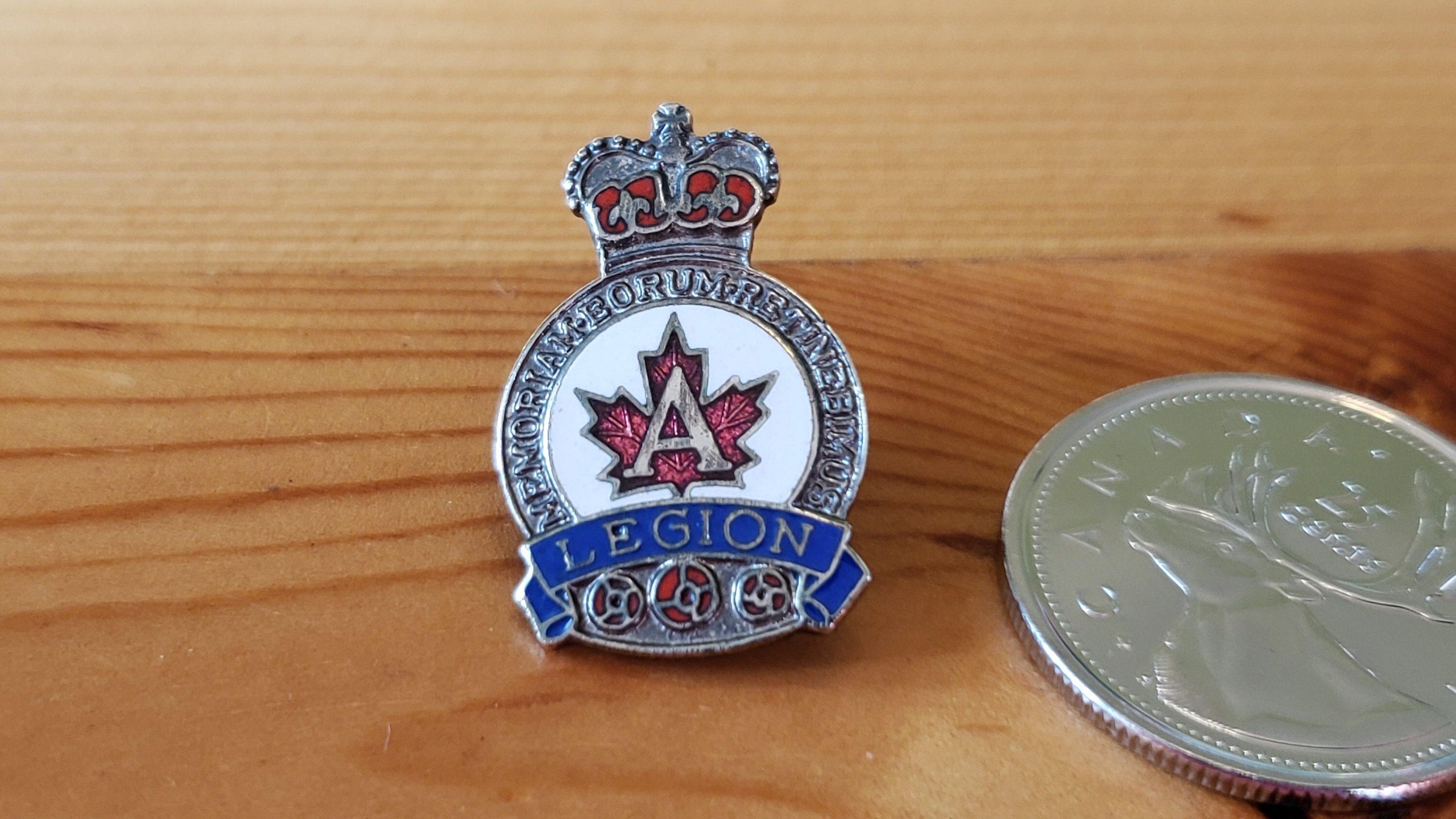 Royal Canadian Legion Pin Brooch Pin Unique Rare Hat Pin - Etsy