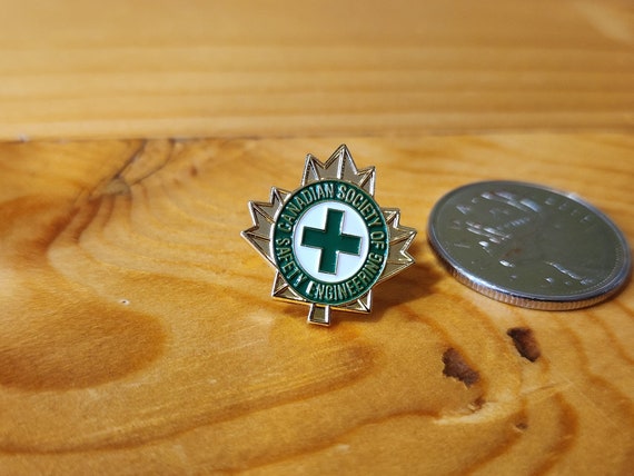 Canadian Society Of Safety Engineering - Brooch Pin U… - Gem