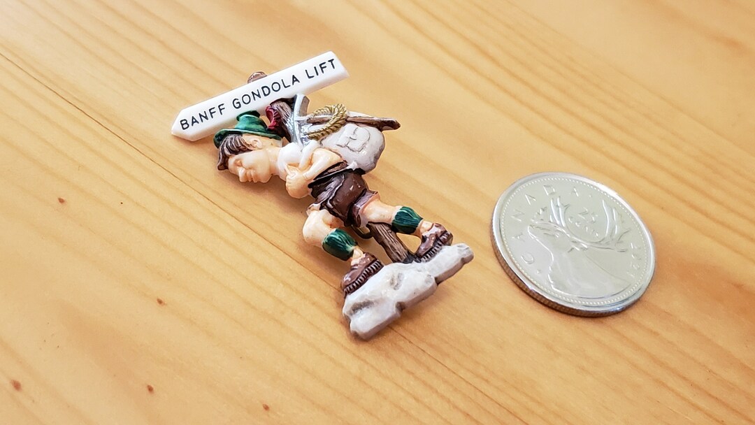 Banff Gondola Lift Beautiful Vintage Plastic Banff Pin Brooch Pin ...