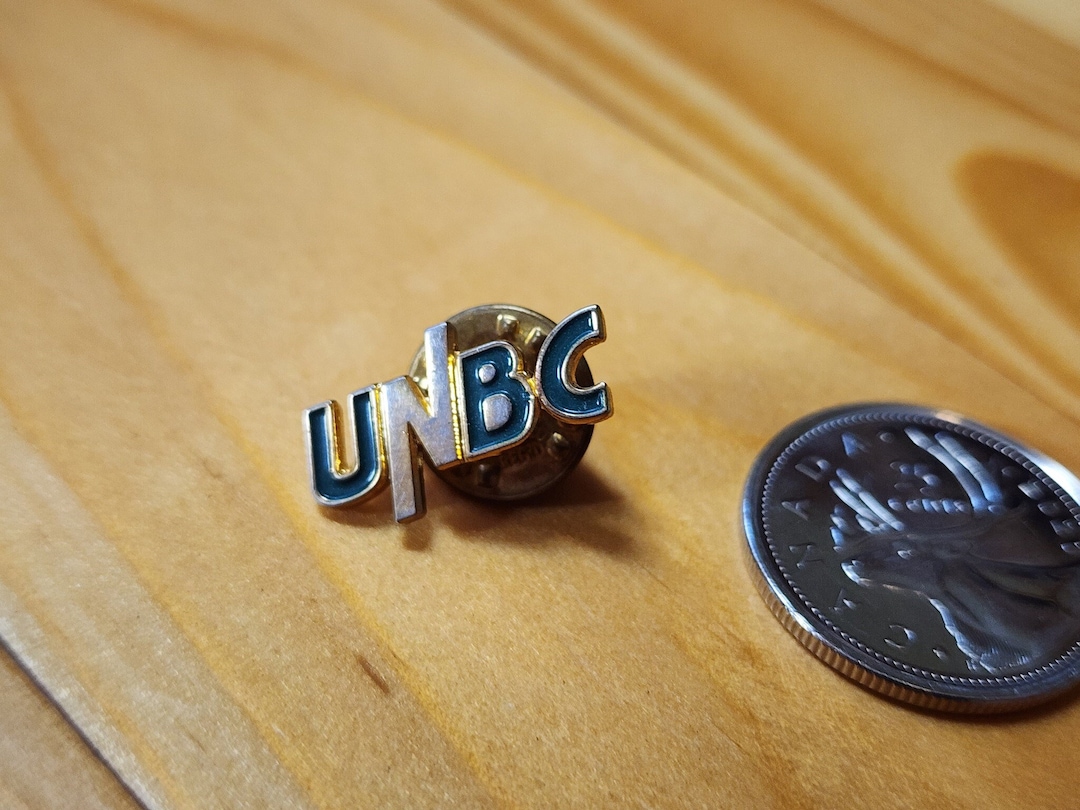 UNBC - Cool Little University of Northern British Columbia Brooch Pin ...