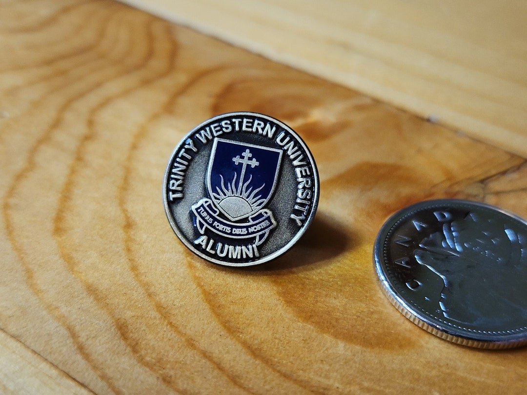 Trinity Western University Alumni - Beautiful Vintage TWU Brooch Pin ...