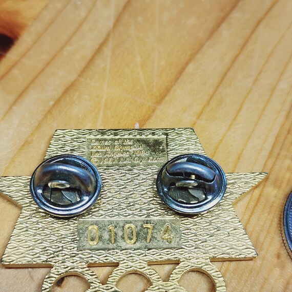 1980 USA Olympics Stars Lapel Pin LA Los Angeles Broo… - Gem