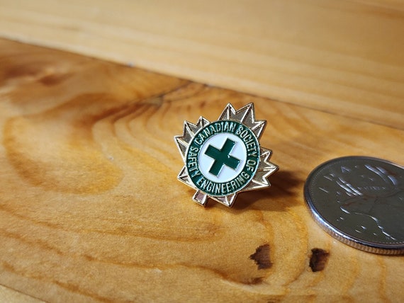 Canadian Society Of Safety Engineering - Brooch Pin U… - Gem