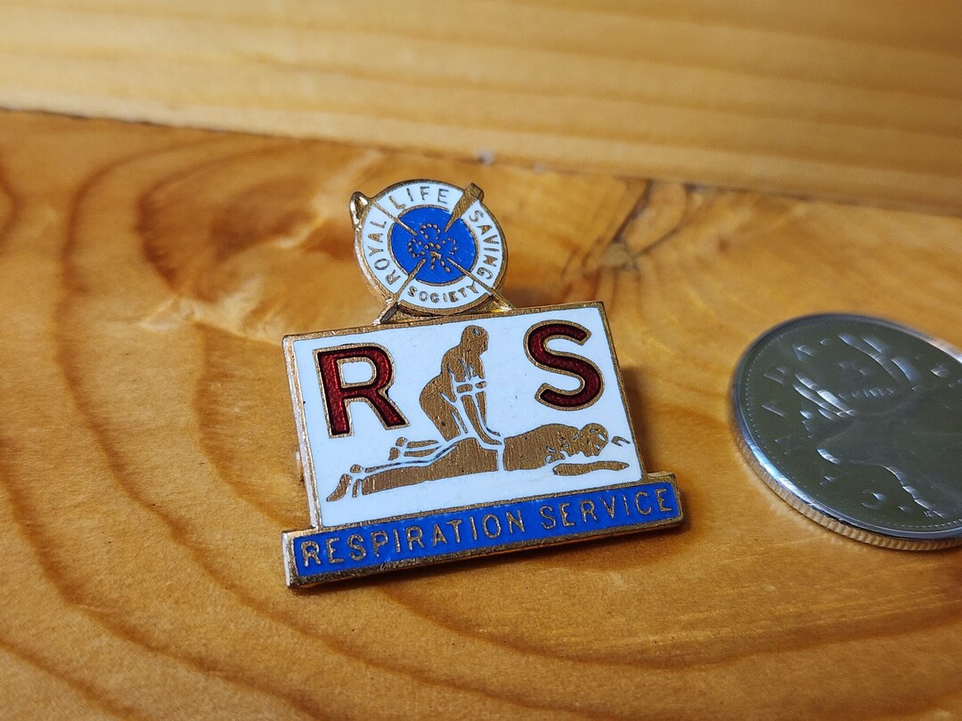 Royal Lifesaving Society Respiration Service RS - Beautiful Vintage ...