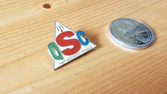 McDonalds QSC - Fast - Accurate - Friendly - Cool Vin… - Gem