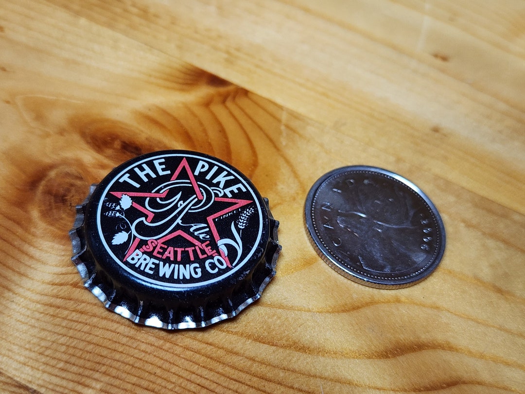 Vintage Pike Seattle Brewing Co Bottle Cap Brooch Pin - Etsy