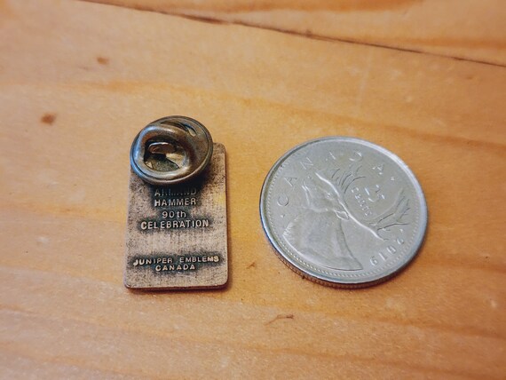 Canadian OXY - Olympics Pin - Armand Hammer 90th Cele… - Gem