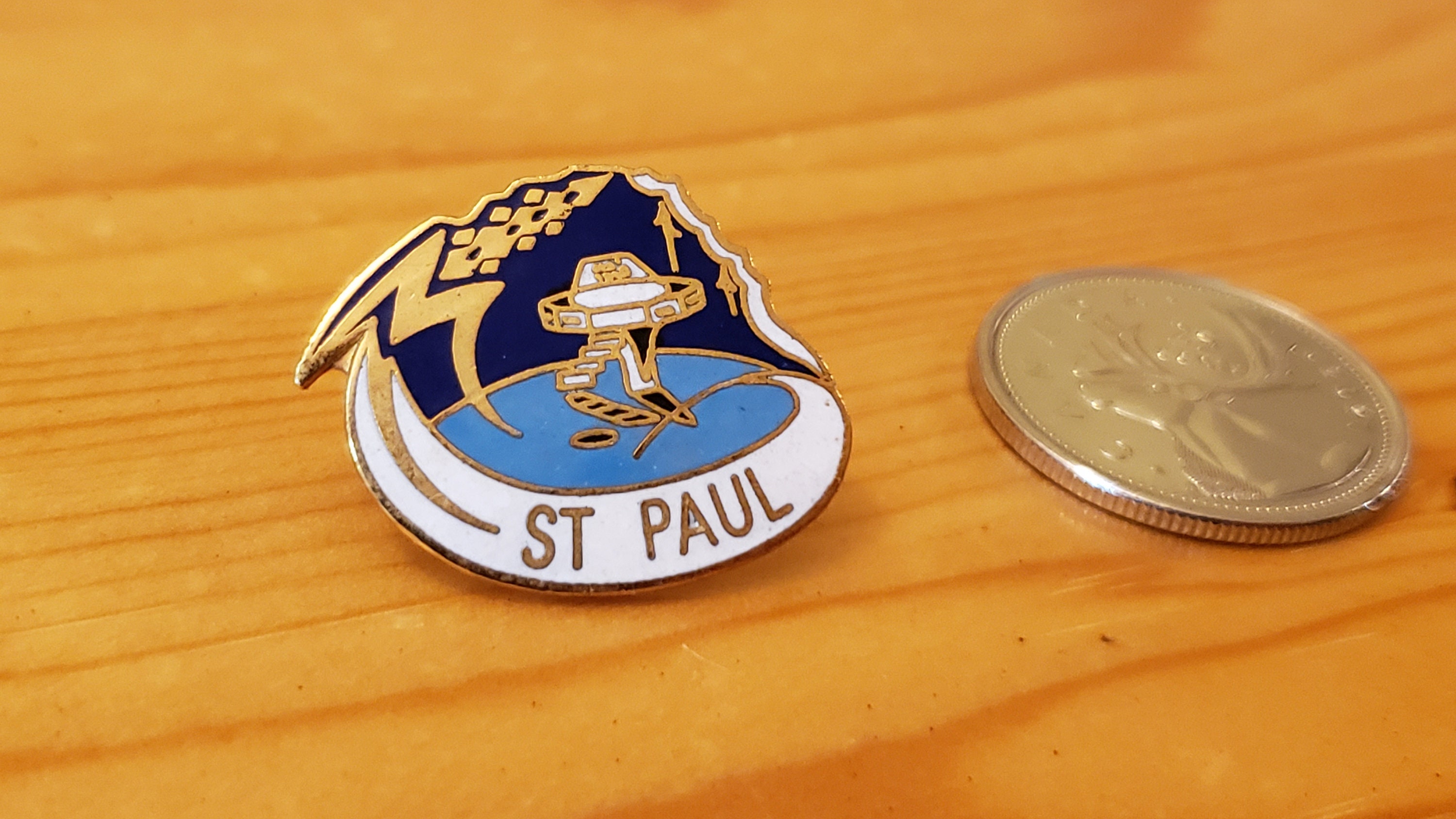 St Paul UFO Landing Pad St Paul Alberta Pin Brooch Pin - Etsy
