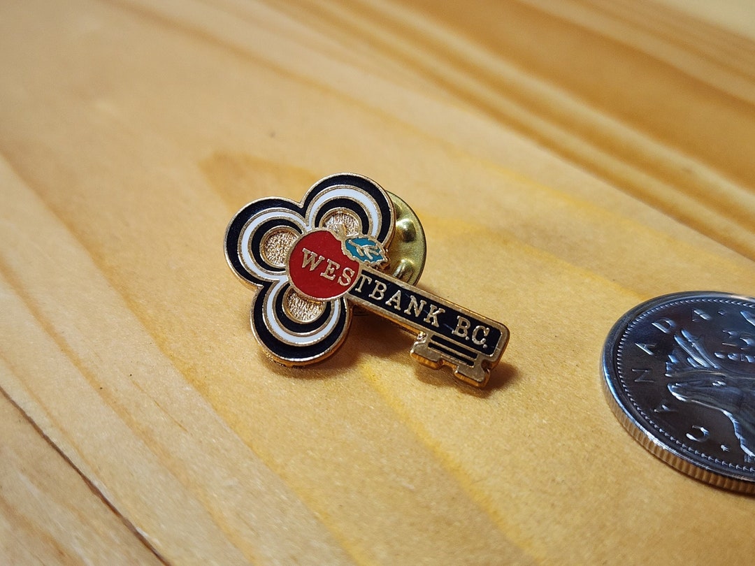 Vintage Westbank B.C. Enamel Pin – British Columbia Souvenir - Etsy