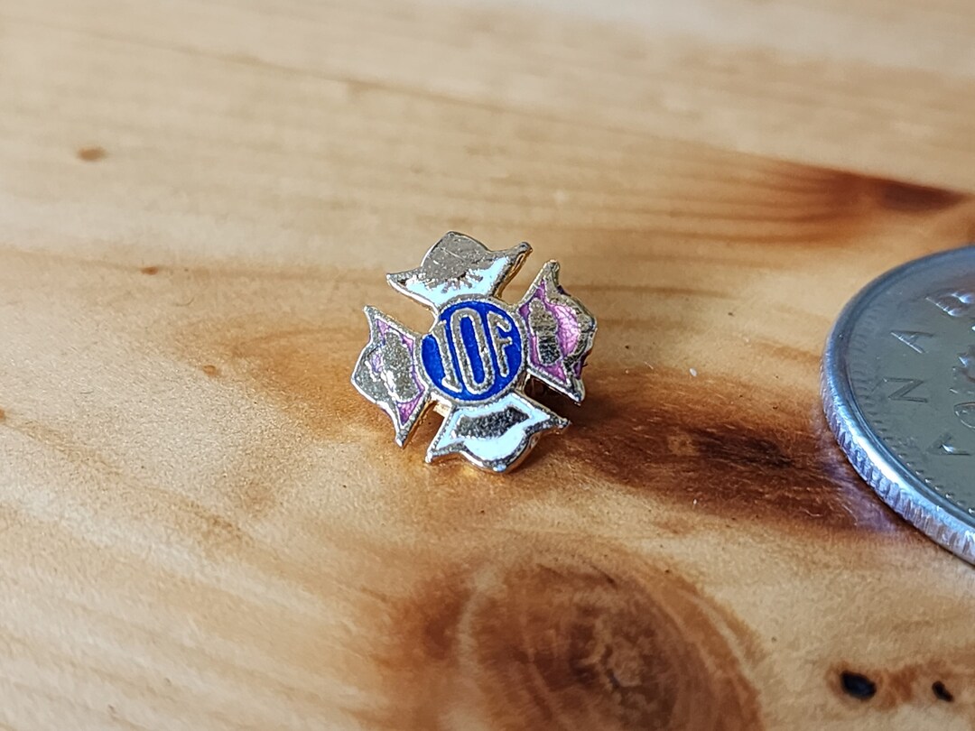 IOF - International Order of Foresters - Beautiful Small Vintage Brooch ...