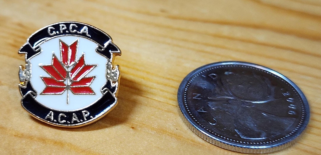 Vintage Canadian Police Chaplin Association Enamel Pin - Etsy