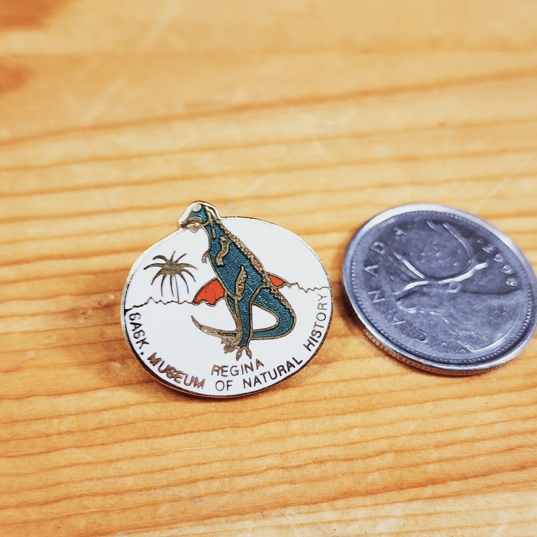 Regina Sask. Museum of Natural History - Cool Saskatchewan Brooch Pin ...