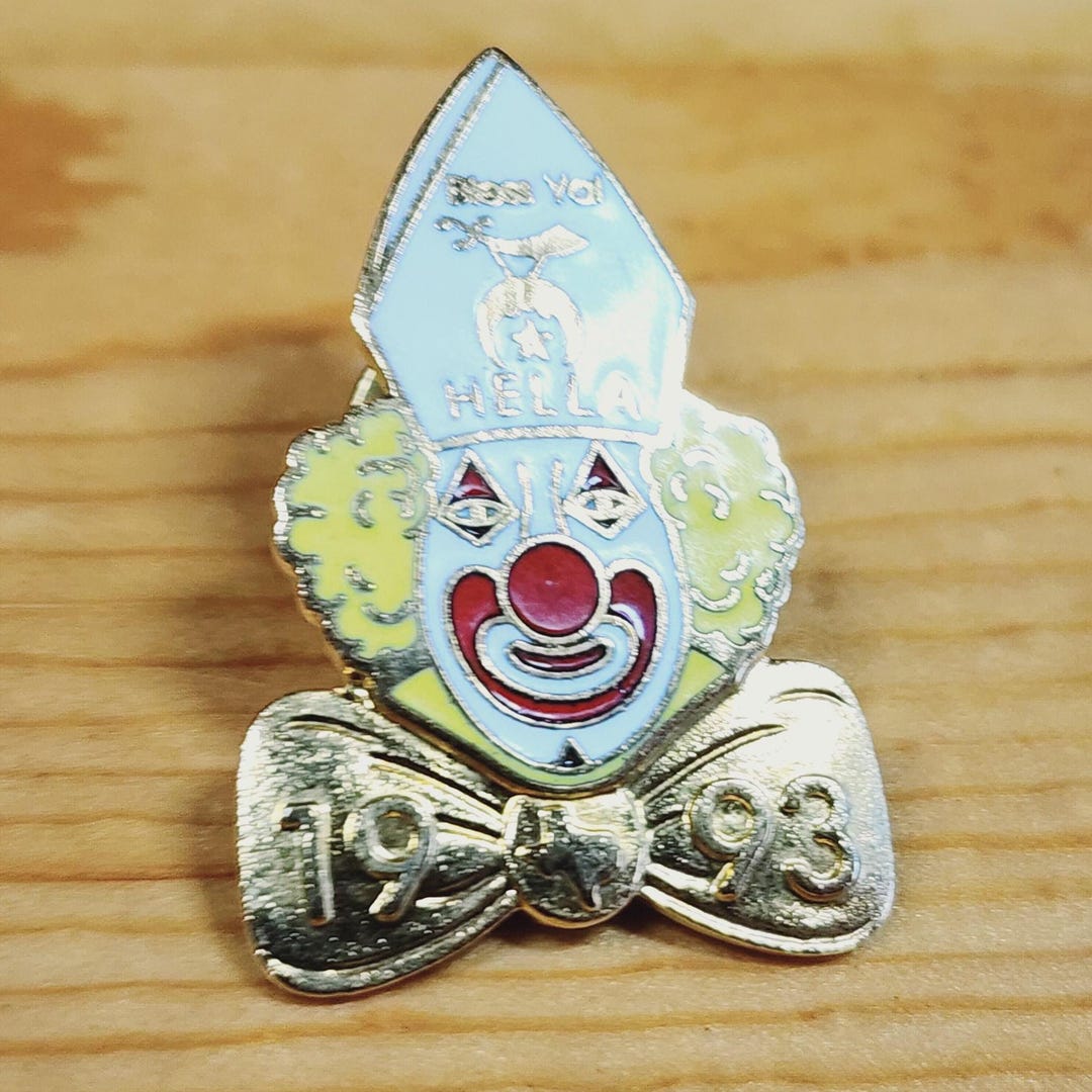 Vintage 1993 Hella Shriners Enamel Pin - Rare Lapel Hat Pin - Etsy