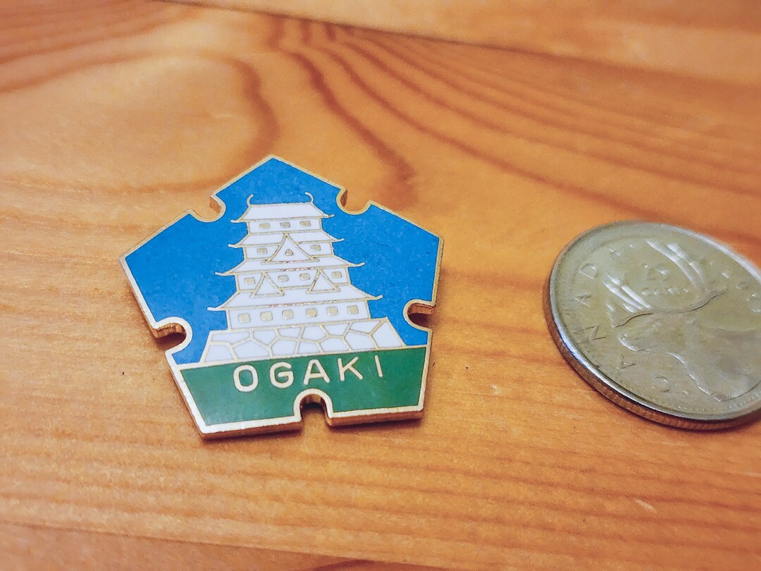 Ogaki Japan - Welcome to Ogaki - Beautiful Vintage Japanese Brooch Pin ...