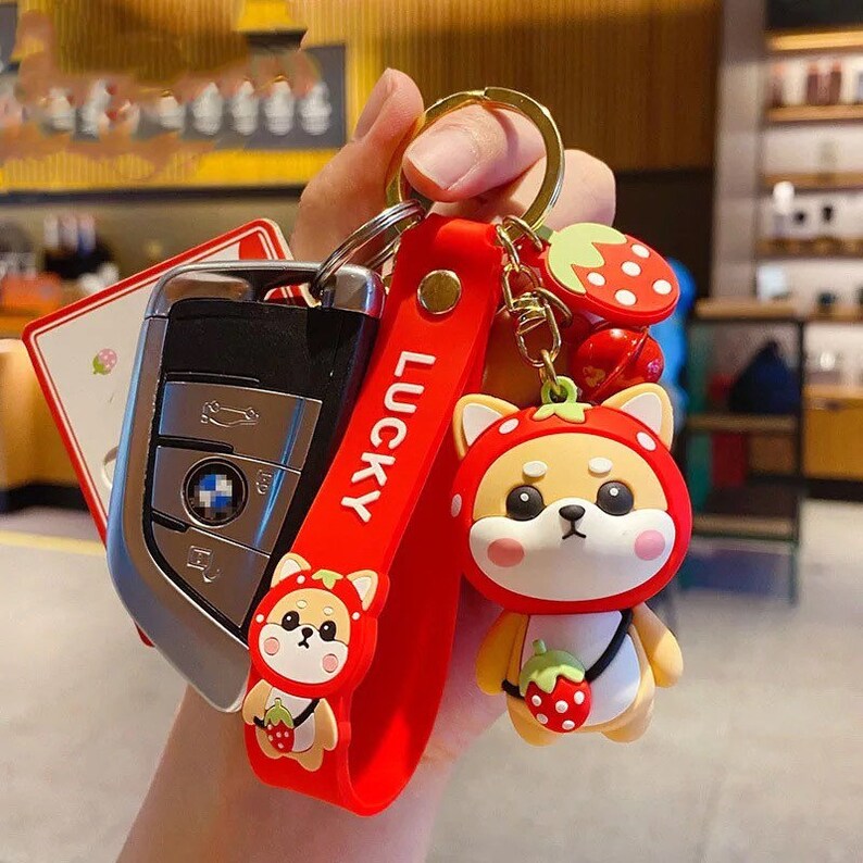 Cute Shiba Inu Keychain Shiba Keychain Gift - Etsy