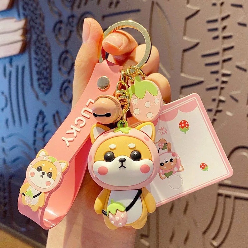 Cute Shiba Inu Keychain Shiba Keychain Gift - Etsy