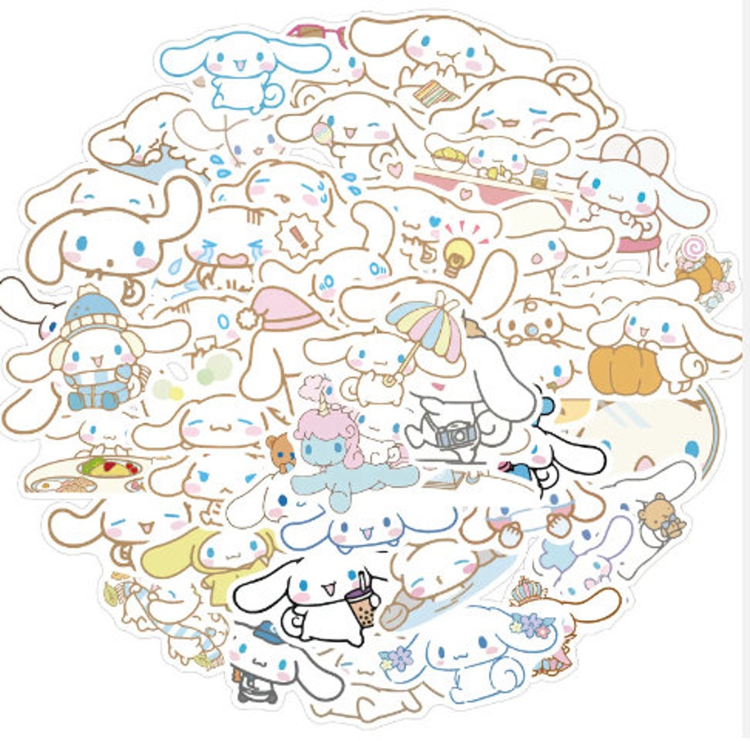 Cinnamoroll Sticker 25pcs - Etsy