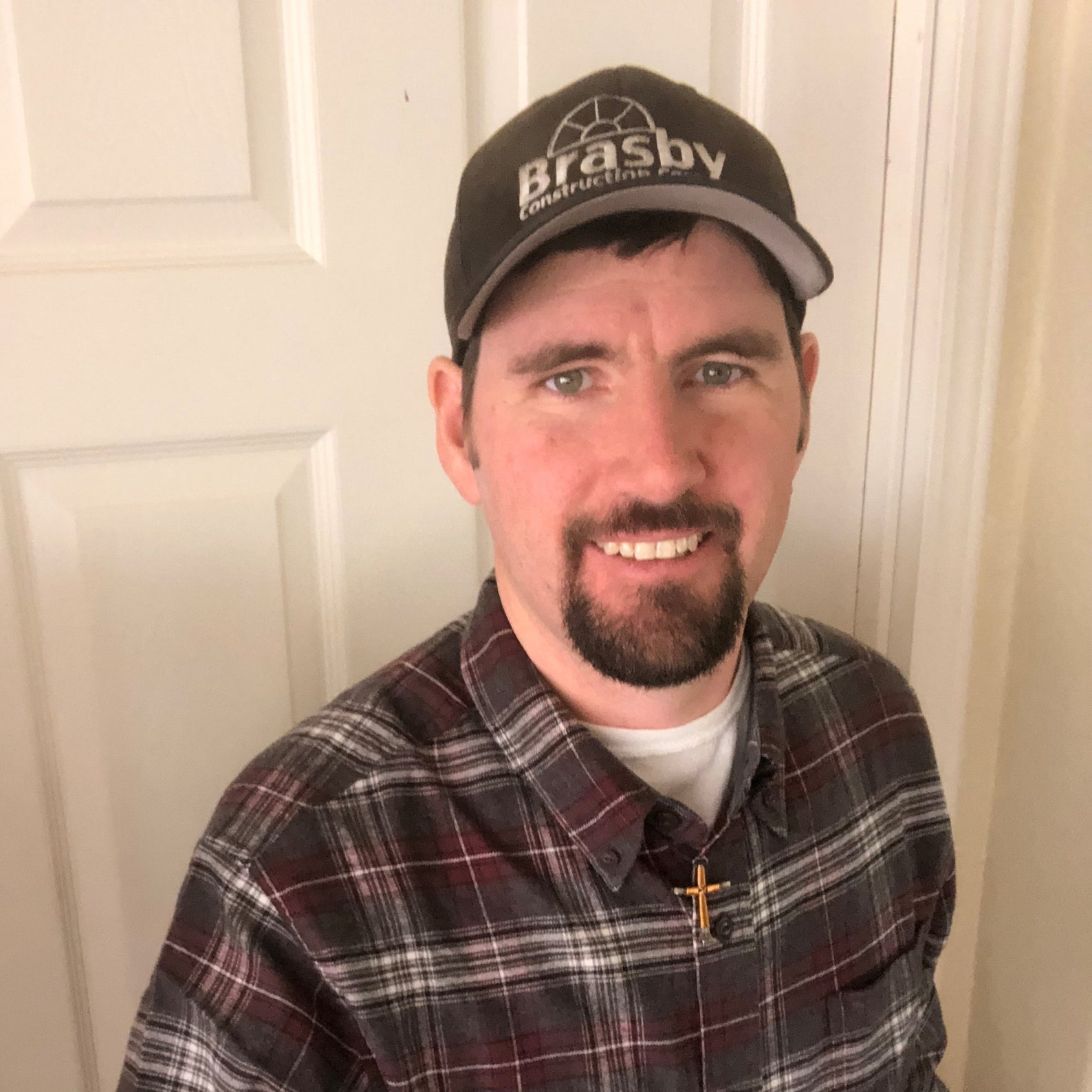 Burgundy Disciple's Cross Necklace - Handmade! - Etsy