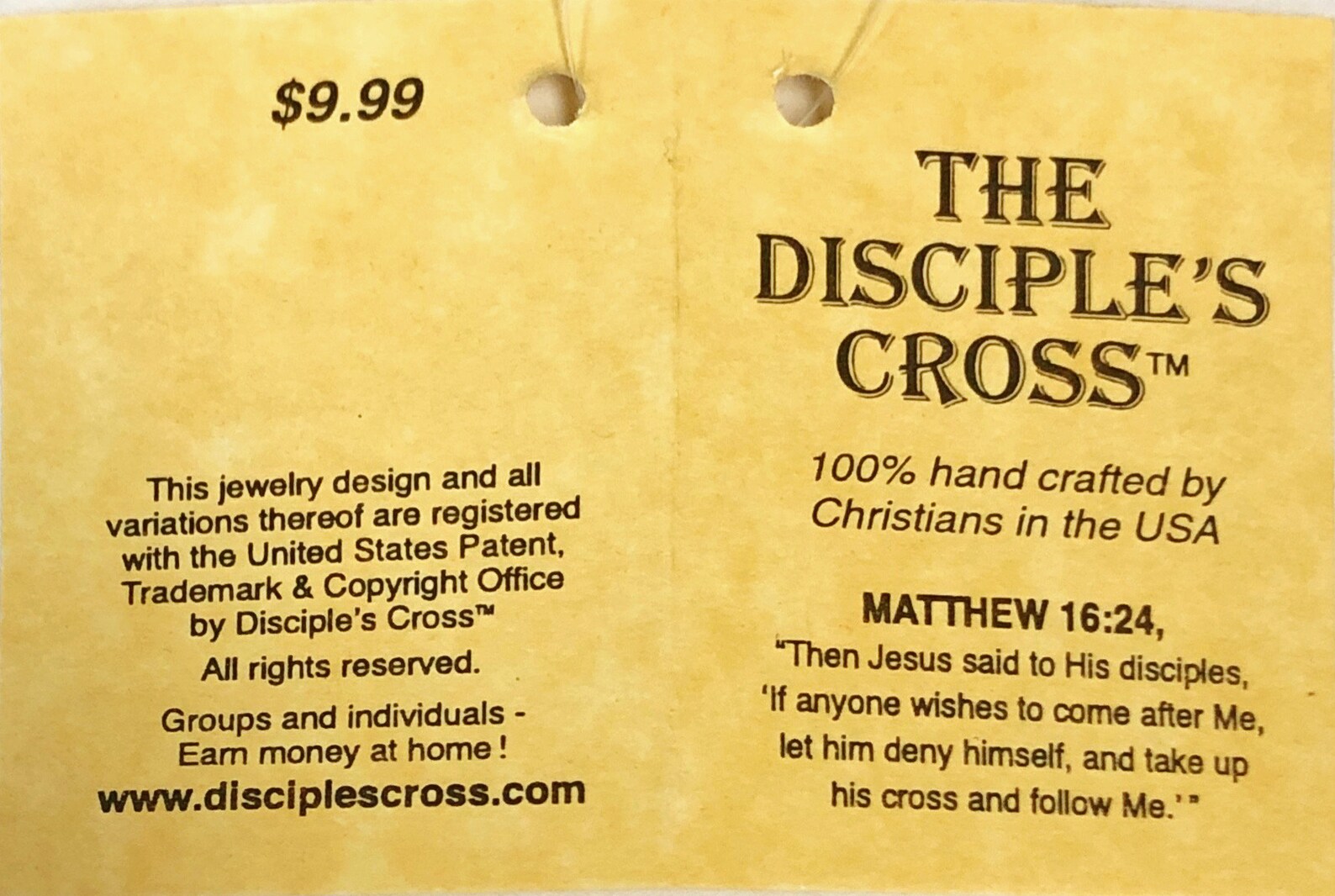 Burgundy Disciple's Cross Necklace - Handmade! - Etsy