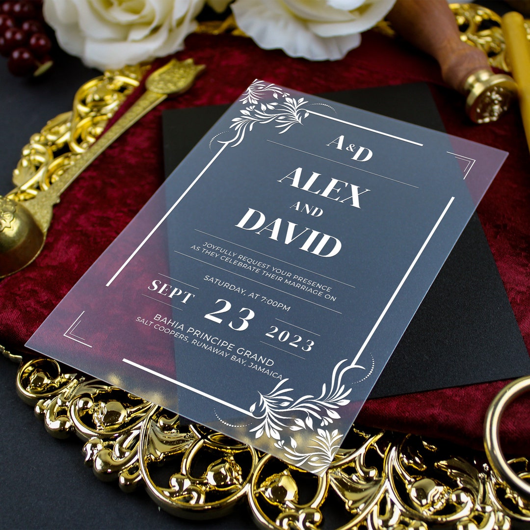 Wedding Invitation Pack - Personalizable and Unforgettable. Make Your ...