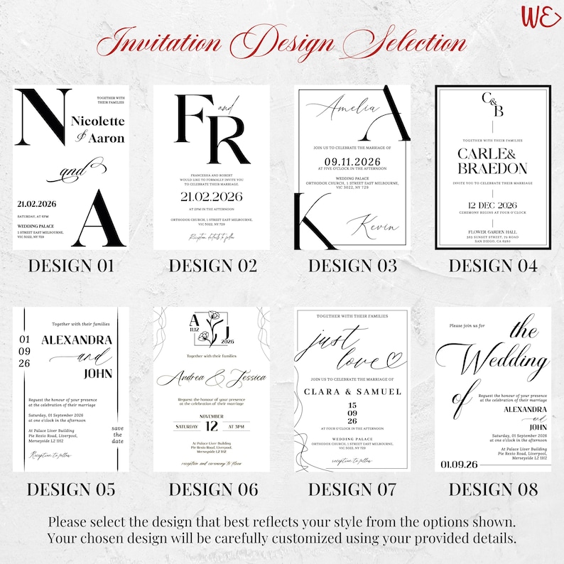 Frosted Acrylic Wedding Invitation: Soft Blue Invitation Suite With ...