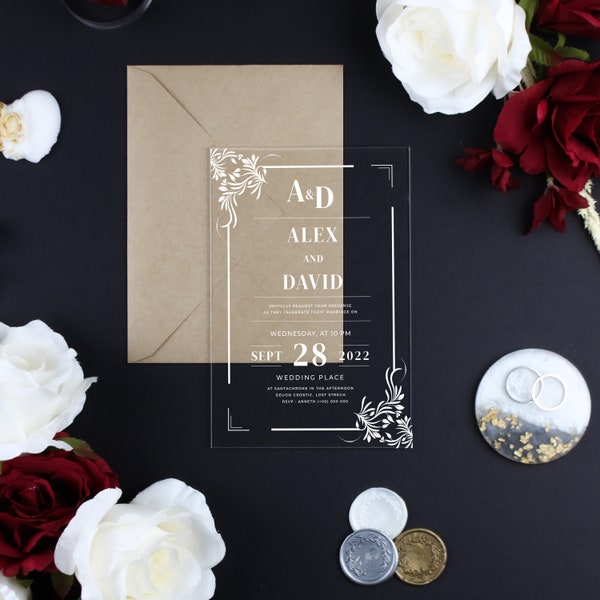 Wedding Invitation - Etsy