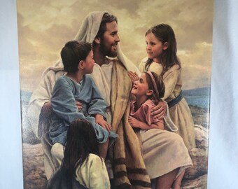 Jesus Painting Canvas - Etsy