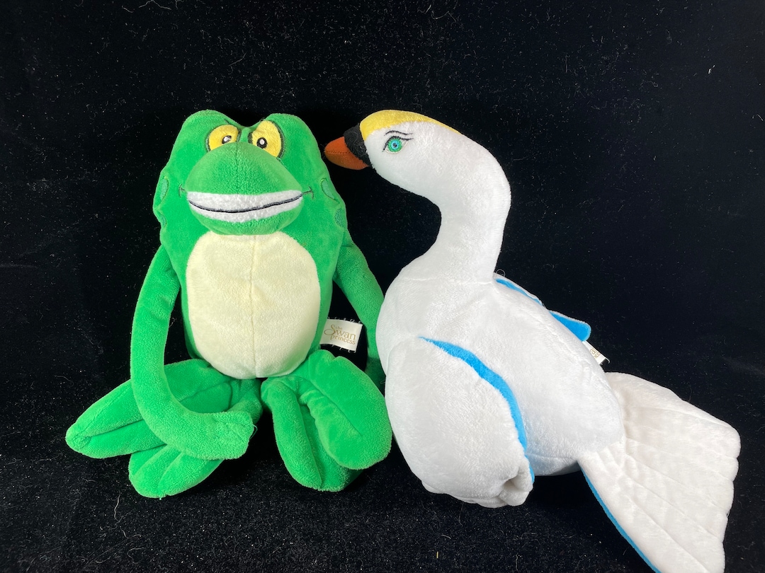 Jean-bob Frog Toad and Swan From Vintage 1990's the Swan Princess ...