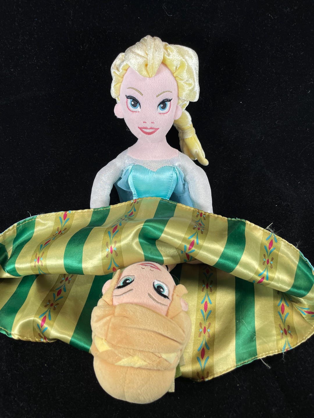 Disney Princess Topsy Turvy Flip Plush Soft Stuffed Doll 2 in 1 Frozen ...
