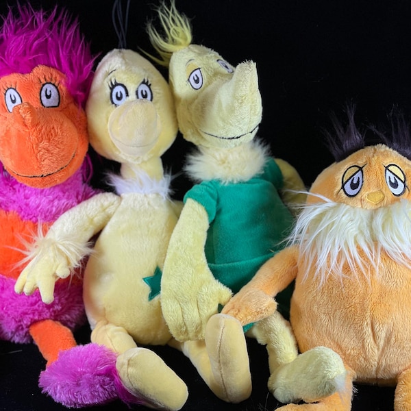 Preppy Lorax Plush - Etsy