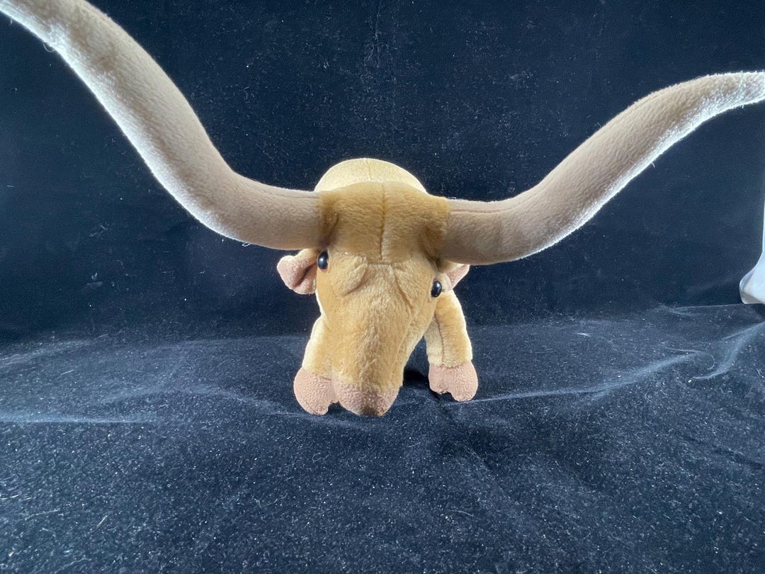 Fiesta Nice Texas Longhorn Cow Cattle Bull 12" Plush Stuffed Animal ...