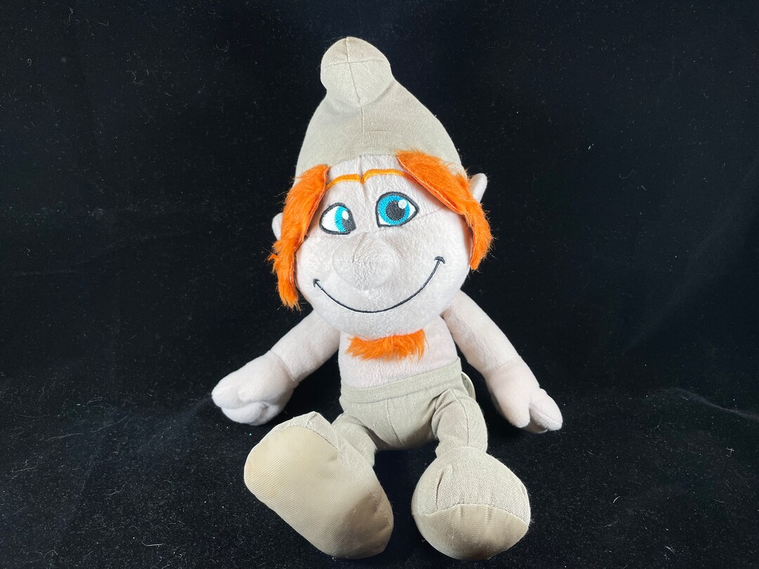 Large Smurfs Official Movie Merchandise Evil Hackus Gray Orange 18 ...