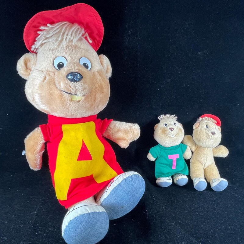Alvin and the Chipmunk Plush - Etsy