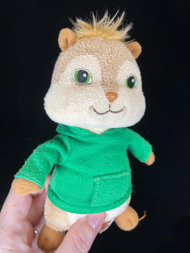 Vintage 1983 Alvin and the Chipmunks Plush, CBS Toys, 17" Alvin ...