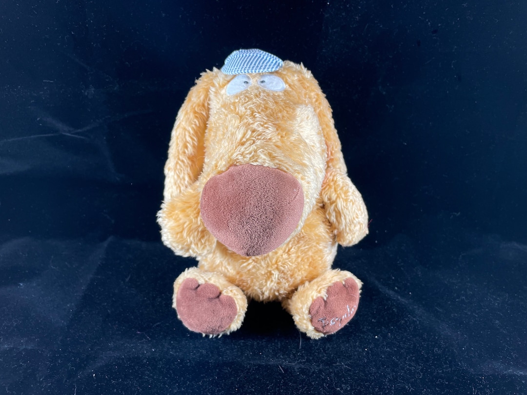 Sandra Boynton Dog Train Plush Conductor Brown Stuffed Animal Soft Toy ...