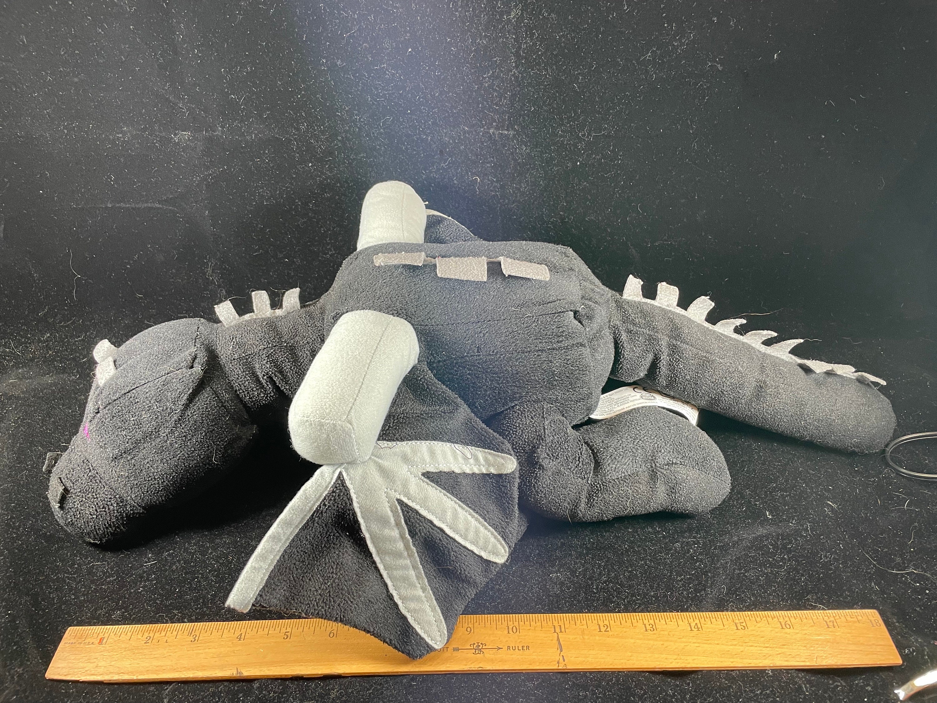 Mojang Jinx Minecraft Black Ender Dragon 24 Large Big - Etsy Australia