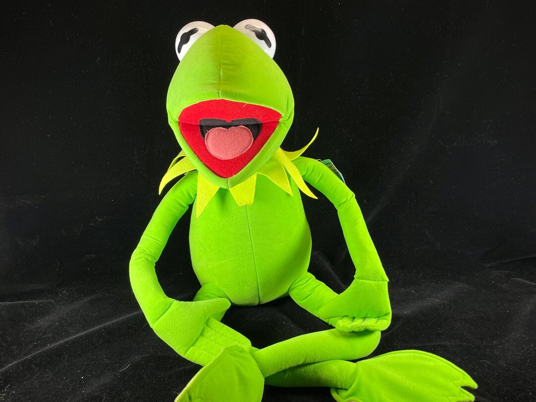 The Muppets Kermit the Frog Poseable Bendable GIANT Jumbo 36 Inch 3 ...