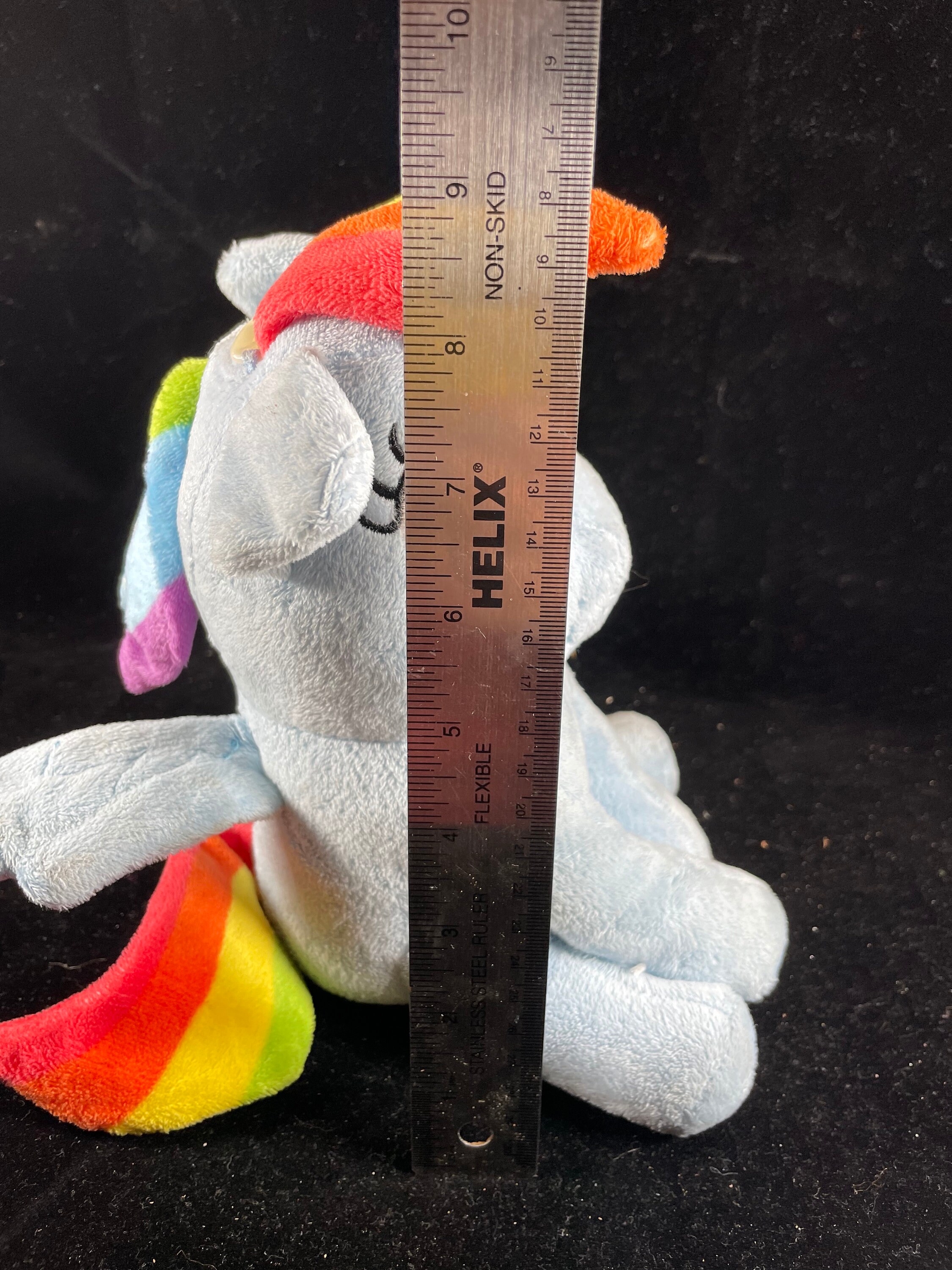 My Little Pony Rainbow Dash Piggy Bank Coin Plush Blue - Etsy