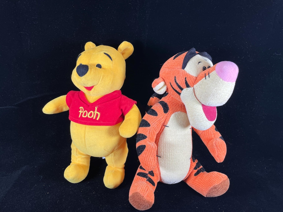 Vintage Love to Hug Corduroy Talking Disney Mattel Tigger & Winnie the ...