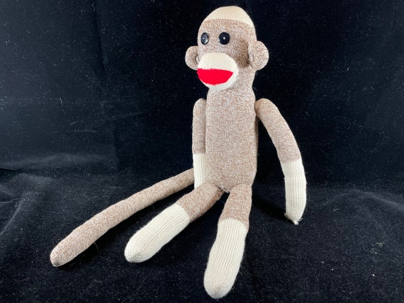 Large sock monkey stuffed animal store