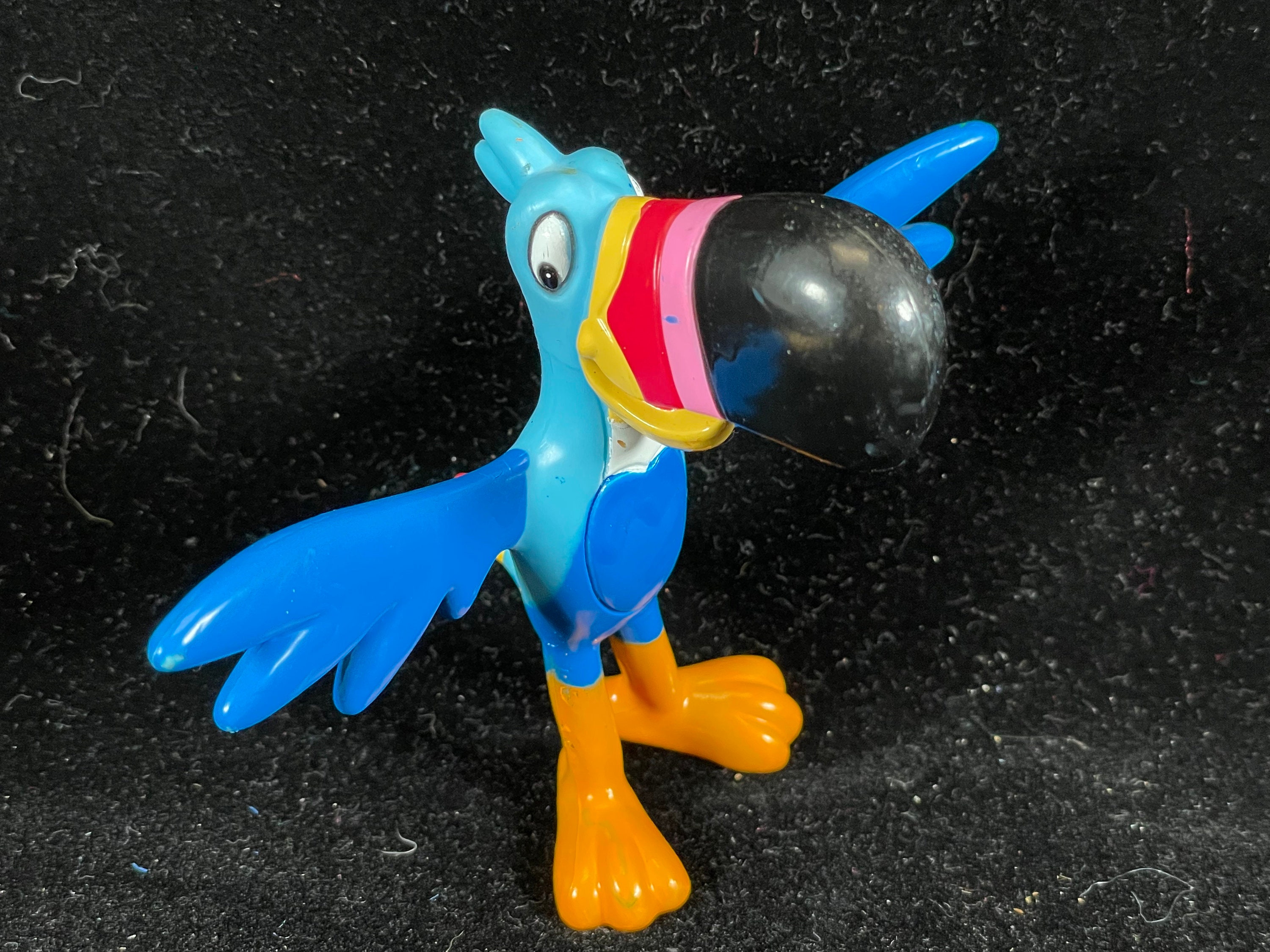 Kelloggs Fruit Loops Toucan Sam Figure Toy 3 1/2 2003 - Etsy