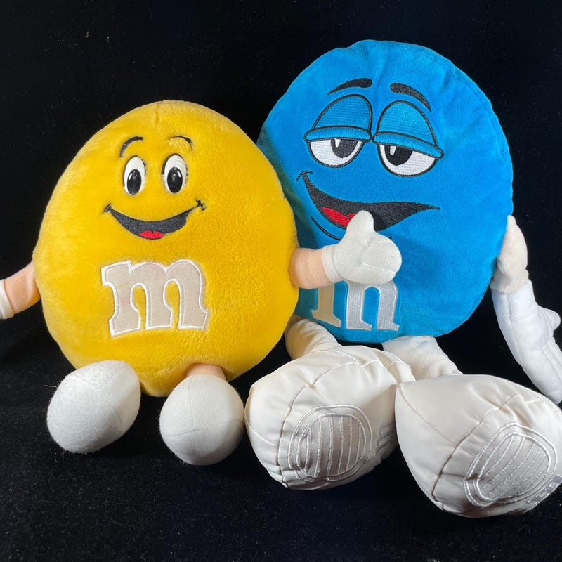 M and M Plush Toy - Etsy