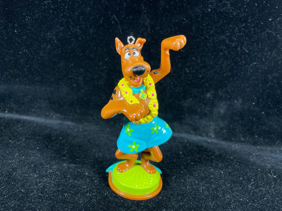 Scooby Doo Dog Hula Beach Hawaii Christmas Tree Ornament 5 Inch - Etsy