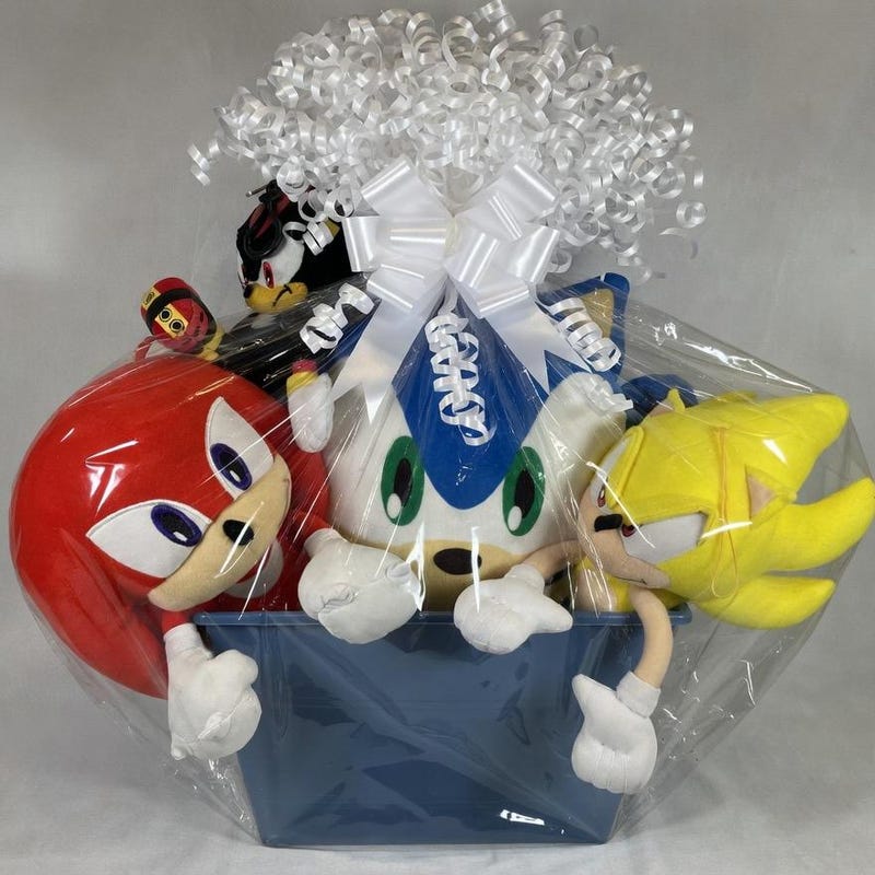 Shin Sonic Plush - Etsy