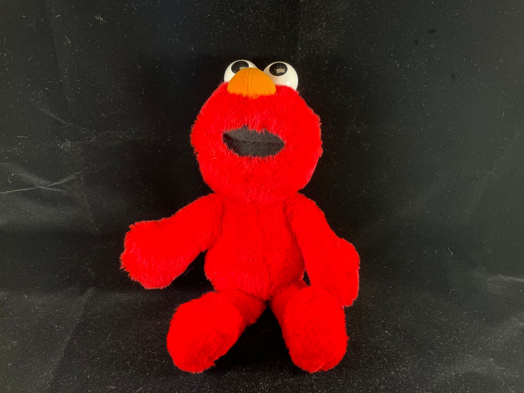 Sesame Street 16 Inch Elmo Stuffed Plush Fuzzy and Huggable - Etsy