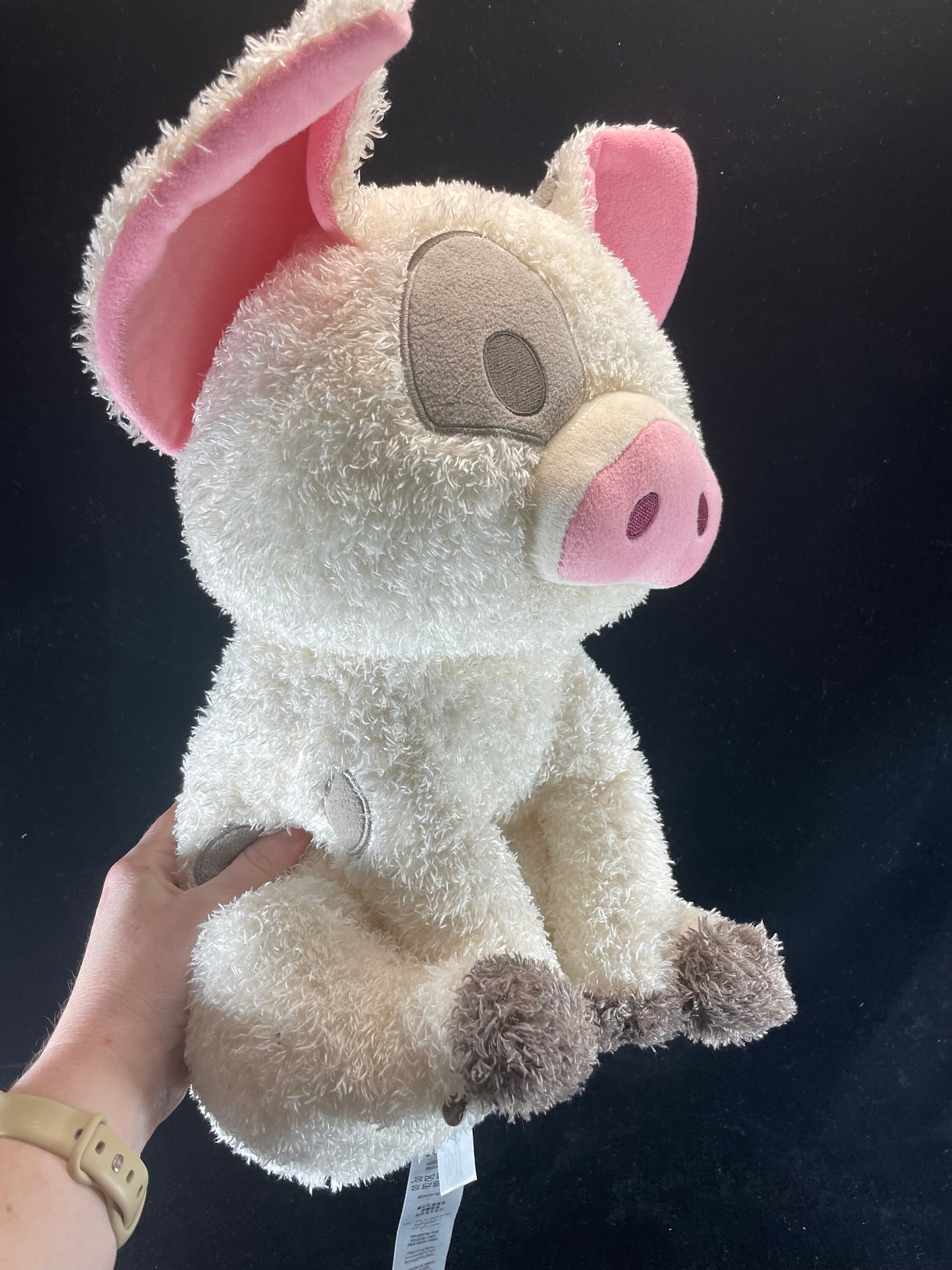 Disney Pua the Cute Pig Moana Emotional Support Animal White Gray Pink ...