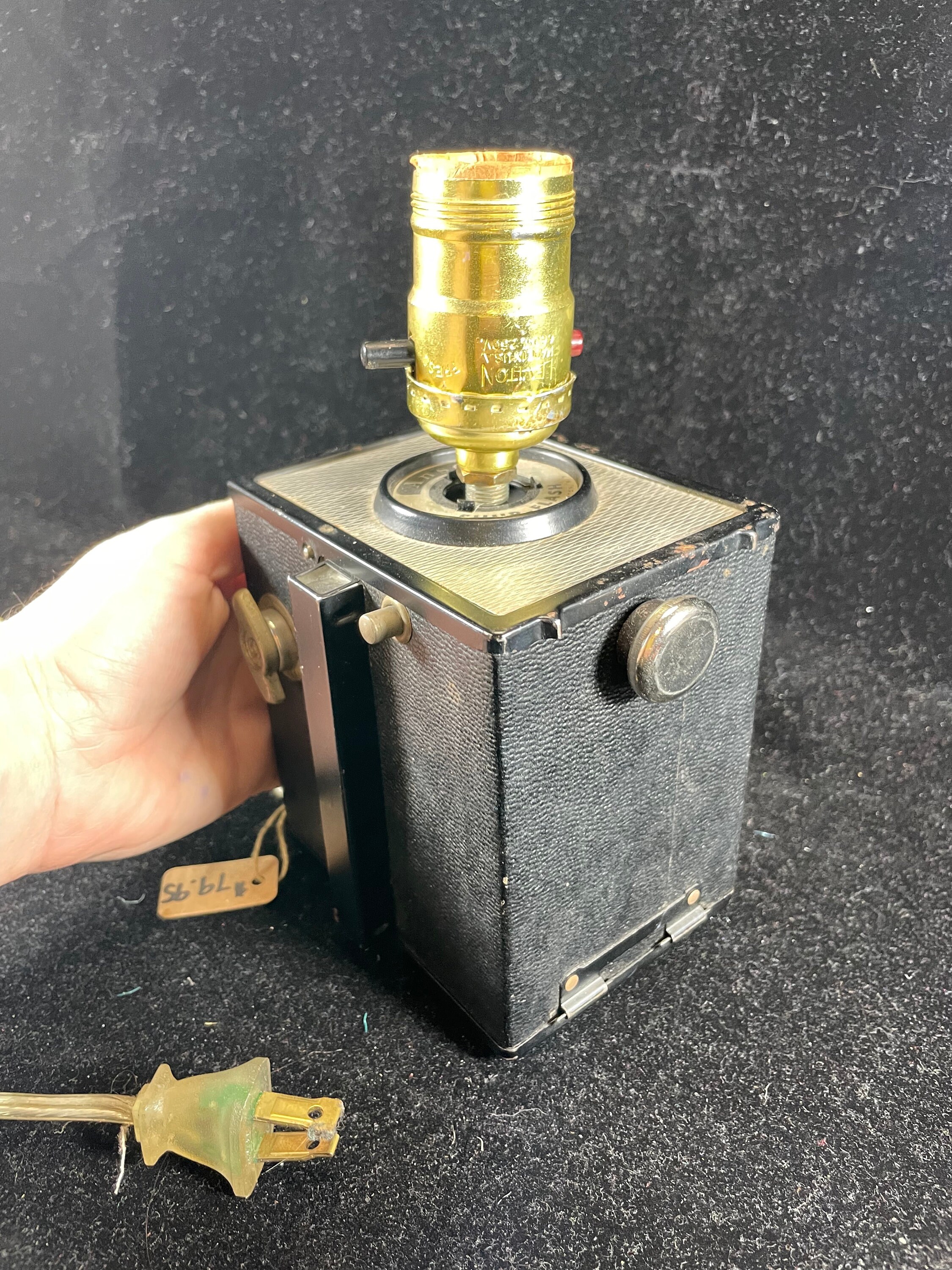 Vintage Repurposed Ansco Box Retro Camera Small Accent Lamp - Etsy