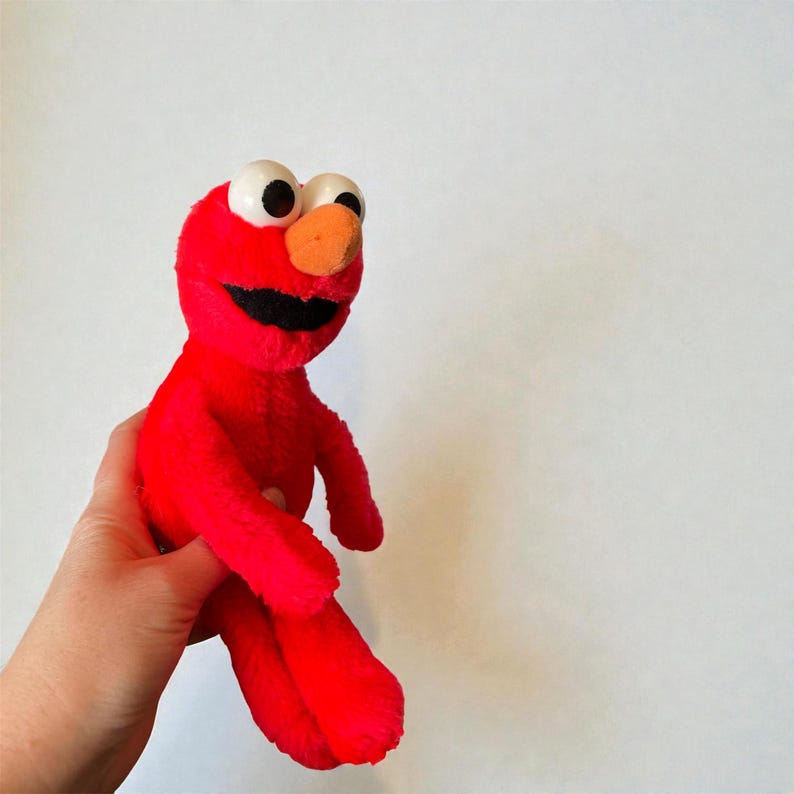 Mini Sesame Street Plush: Big Bird, Elmo, Cookie, Zoe, Ernie, Oscar ...
