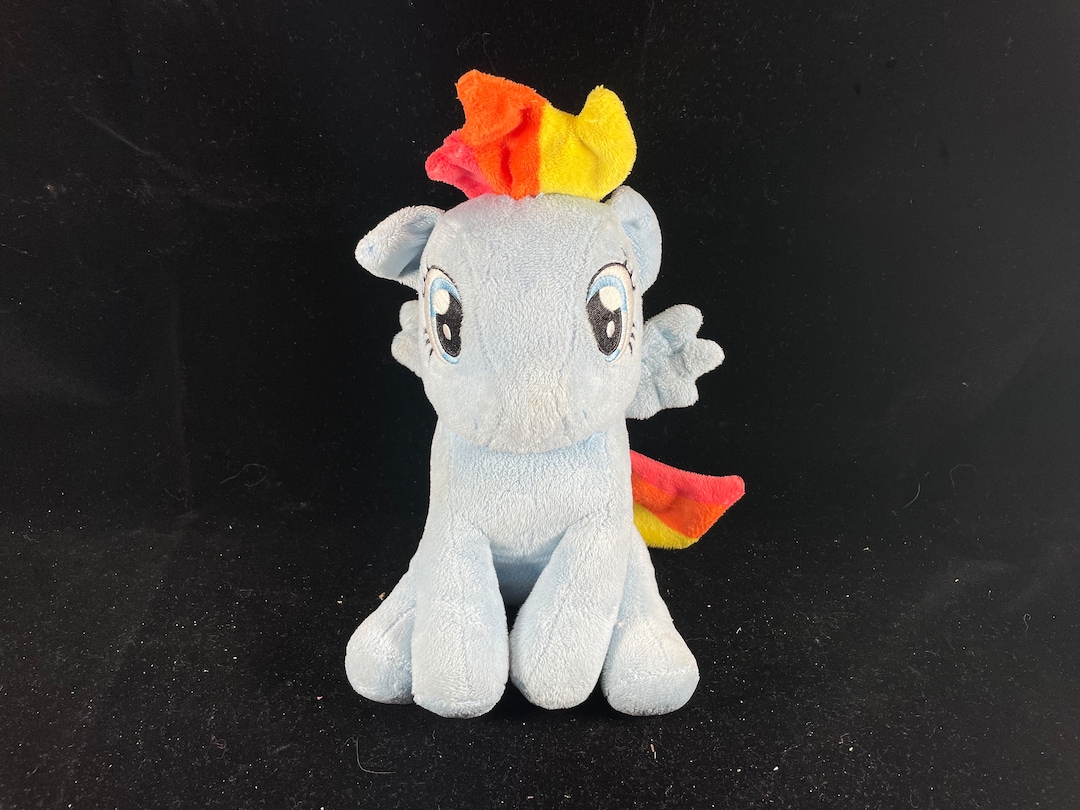 My Little Pony Rainbow Dash Piggy Bank Coin Plush Blue - Etsy